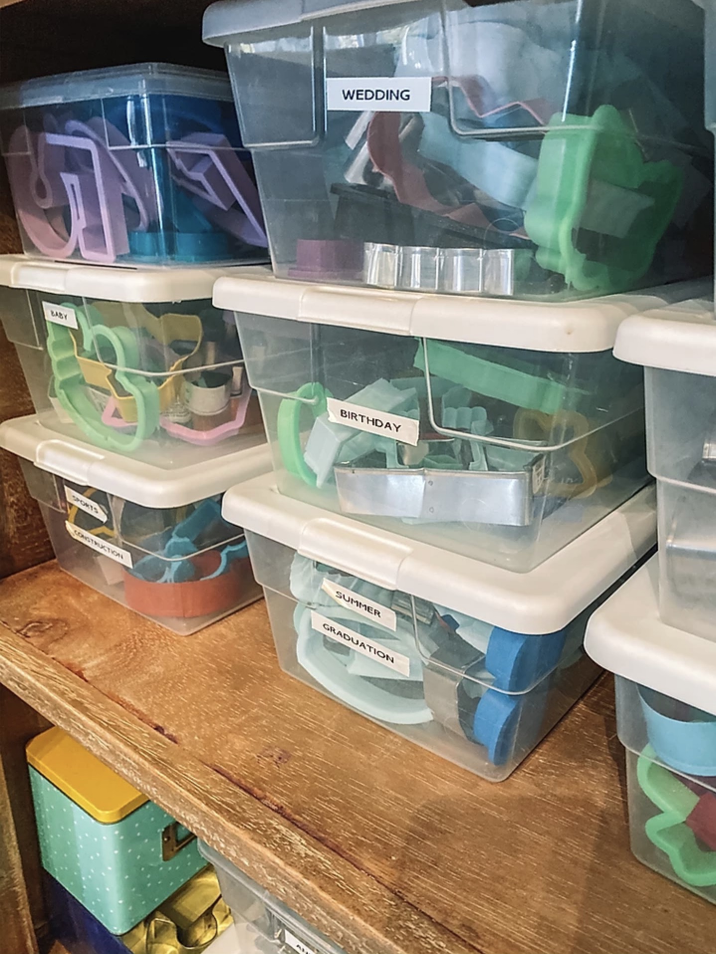 Organizing Your Cookie Cutters - Summer's Sweet Shoppe