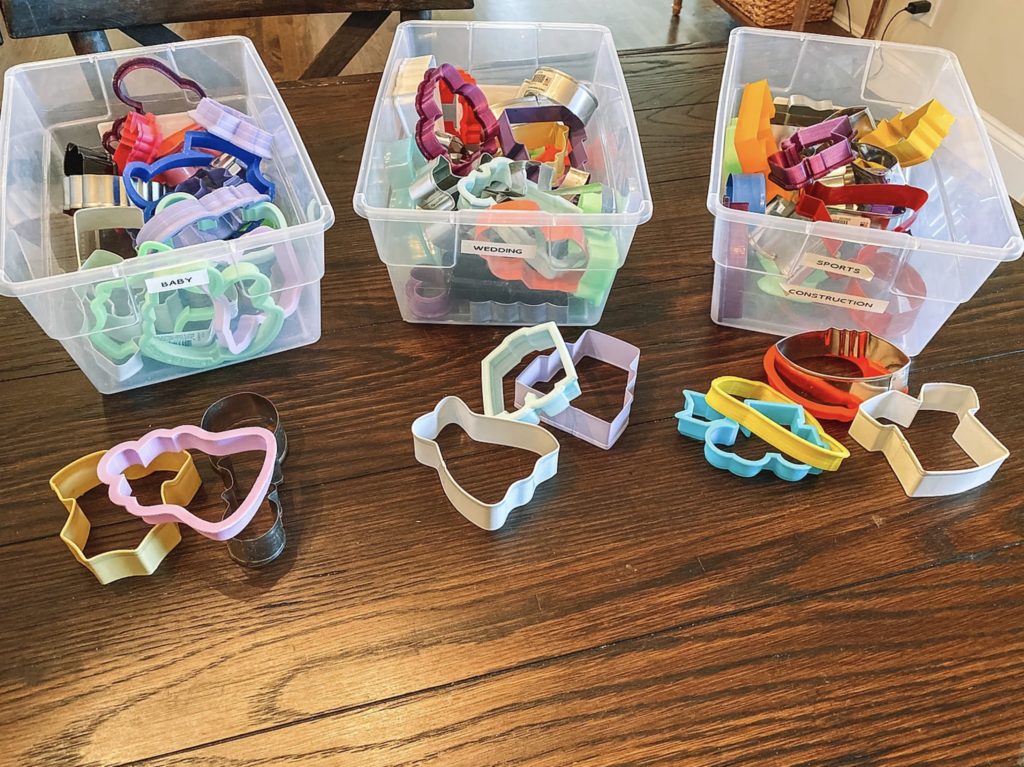 Organizing Your Cookie Cutters - Summer's Sweet Shoppe