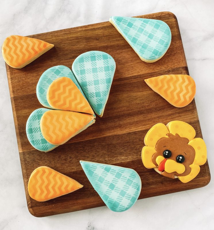 How to make a turkey cookie platter - Summer's Sweet Shoppe