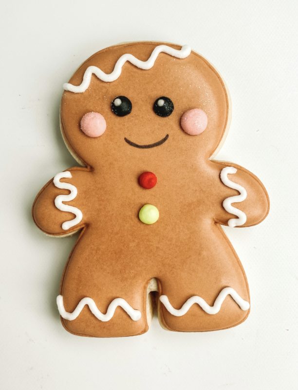 HOW TO MAKE CUTE GINGERBREAD DECORATED COOKIES - Summer's Sweet Shoppe