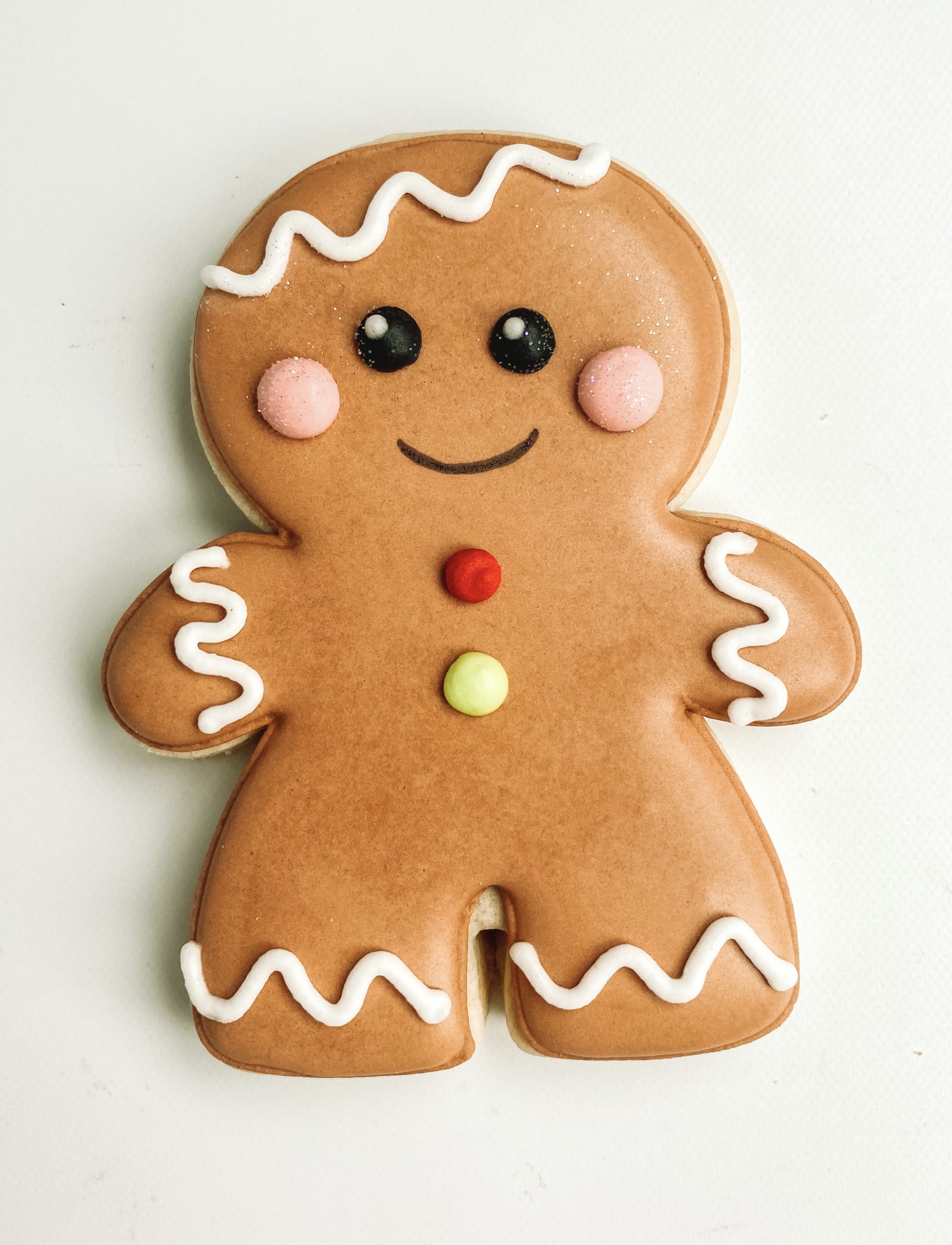 HOW TO MAKE CUTE GINGERBREAD DECORATED COOKIES - Summer's Sweet Shoppe