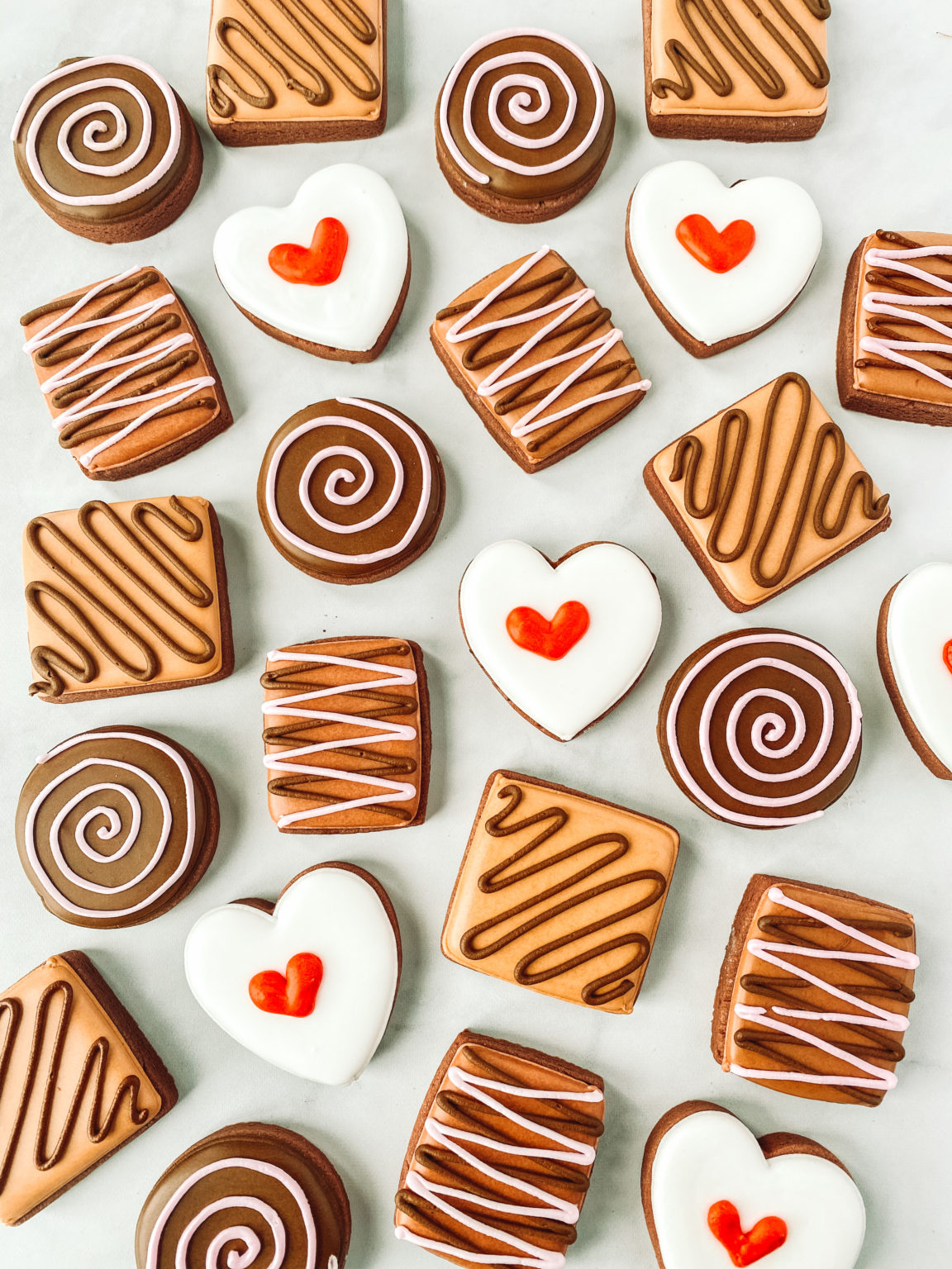 How to decorate Box of Chocolates Cookies for Valentine's Day - Summer ...