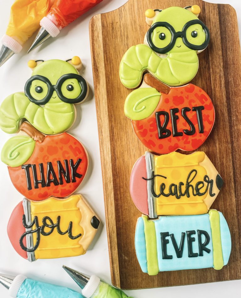 How to make Teacher Appreciation Cookies - Summer's Sweet Shoppe