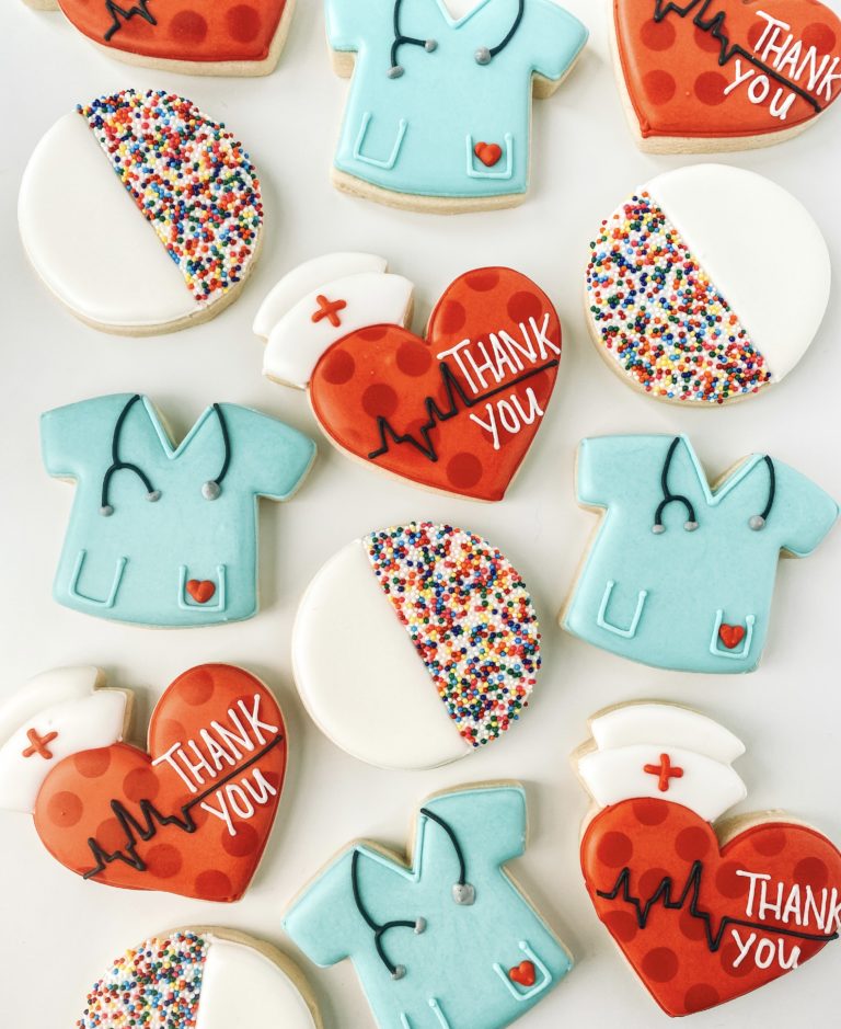 How to Make Nurse Appreciation Cookies - Summer's Sweet Shoppe